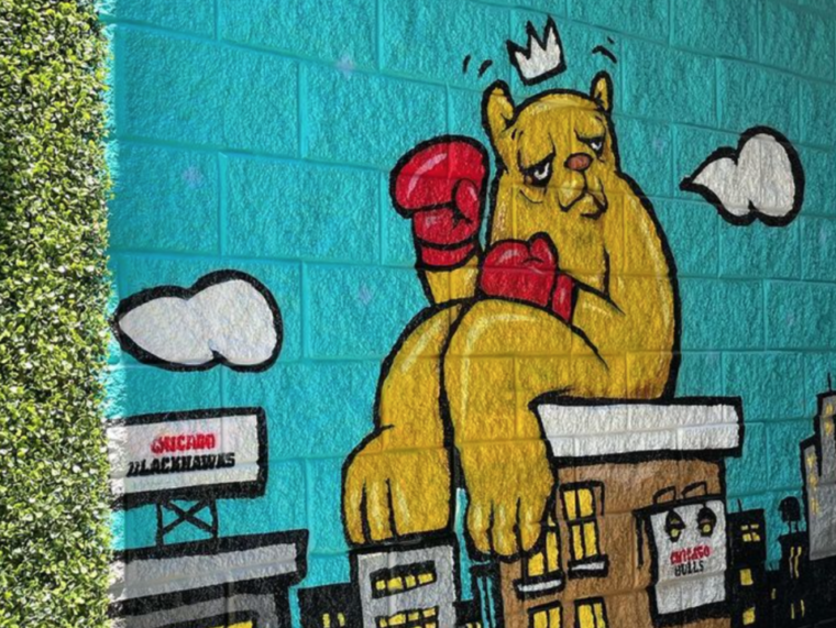JC Rivera's "Bear Champ" Comes to West Town — MG Group